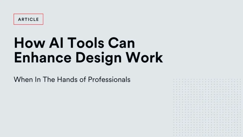 How AI Tools Can Enhance Design Work | Lullabot